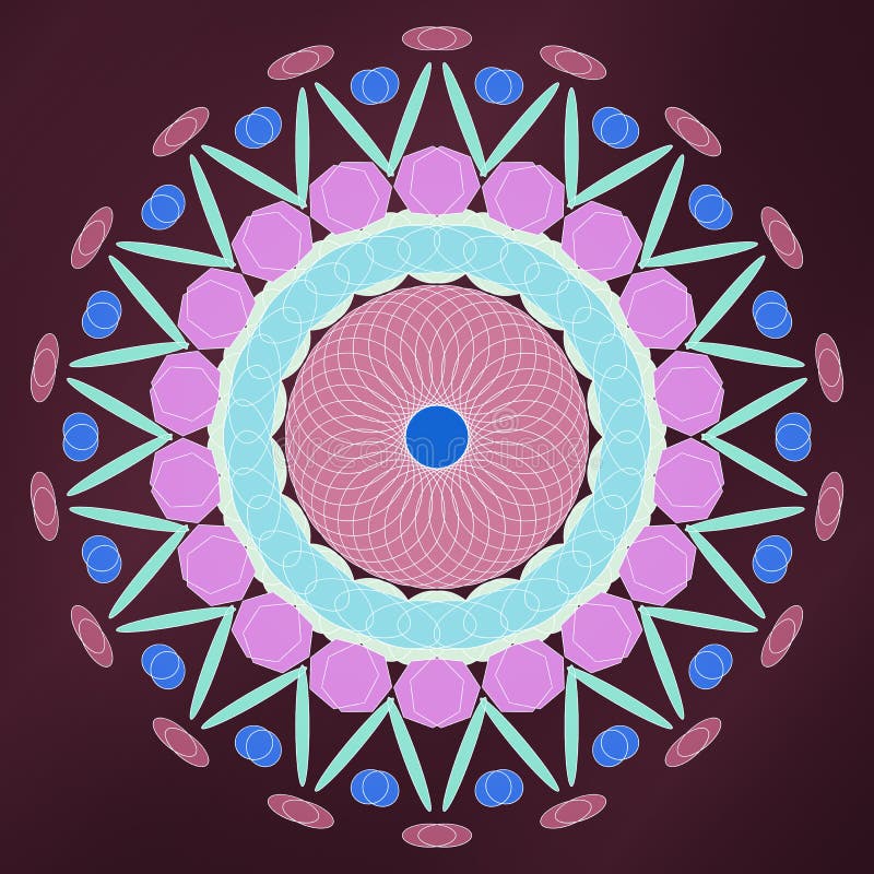 Colorful Design Abstract Image for Multipurpose Use Stock Illustration ...