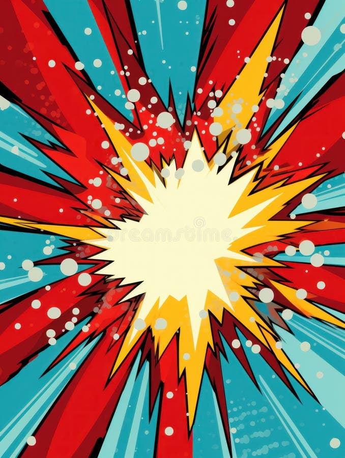A Colorful Design with a Bright Sun Stock Illustration - Illustration ...