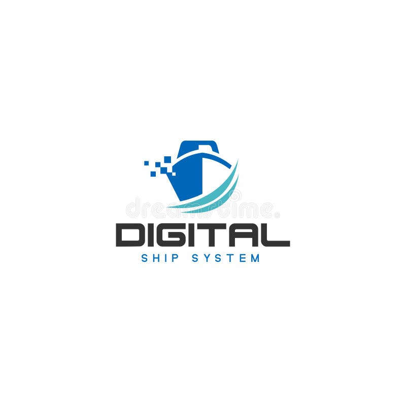 Digital Ship Logo Stock Illustrations – 1,590 Digital Ship Logo Stock ...