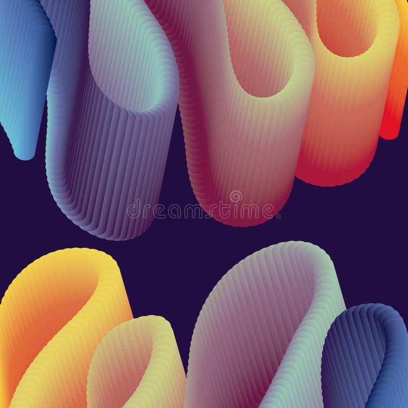 Fluid shaped design stock vector. Illustration of futuristic - 110457829