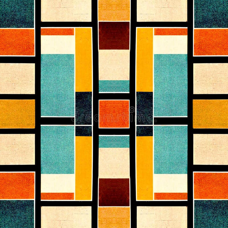 Colorful Design of a Mexican Talavera Seamless Pattern Tile Stock ...