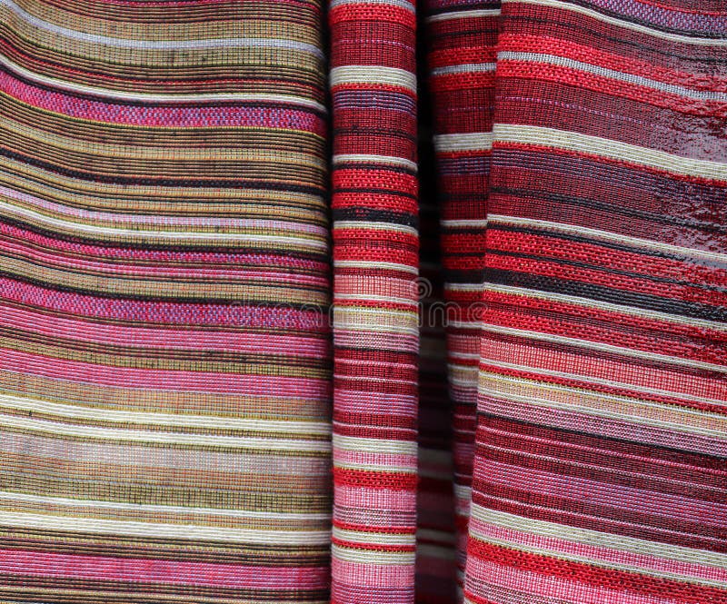 Colorful Detailed Close Up View on Textile and Fabrics Materials Stock ... Colorful Detailed Close Up View on Textile and Fabrics Materials Stock ...