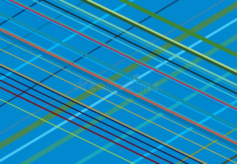 Colorful Diagonal, Skew, Slanted Grid, Mesh, Lattice Vector ...