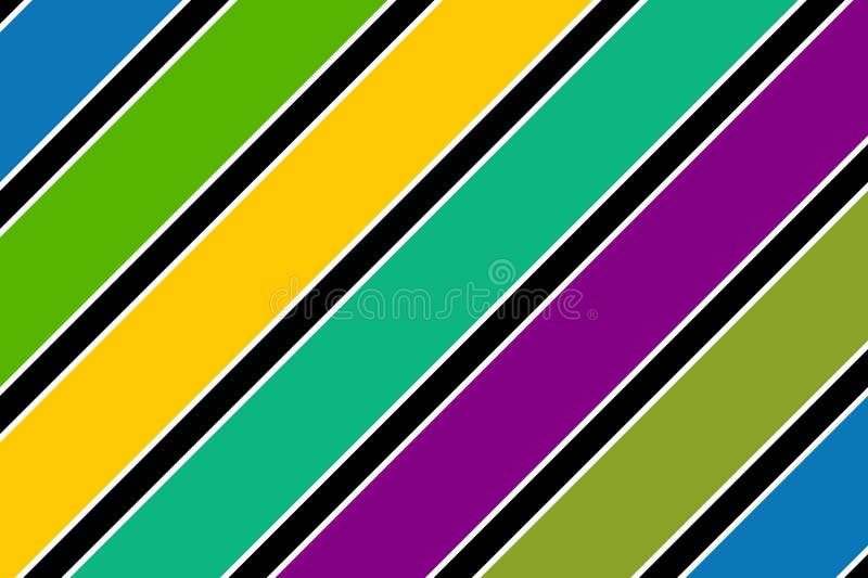 Colorful Diagonal Striped Line Pattern Stock Vector - Illustration of ...