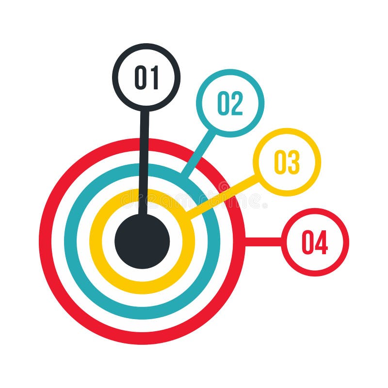 Colorful Percentage Diagram Icon, Flat Style Stock Illustration ... Colorful Percentage Diagram Icon, Flat Style Stock Illustration ...