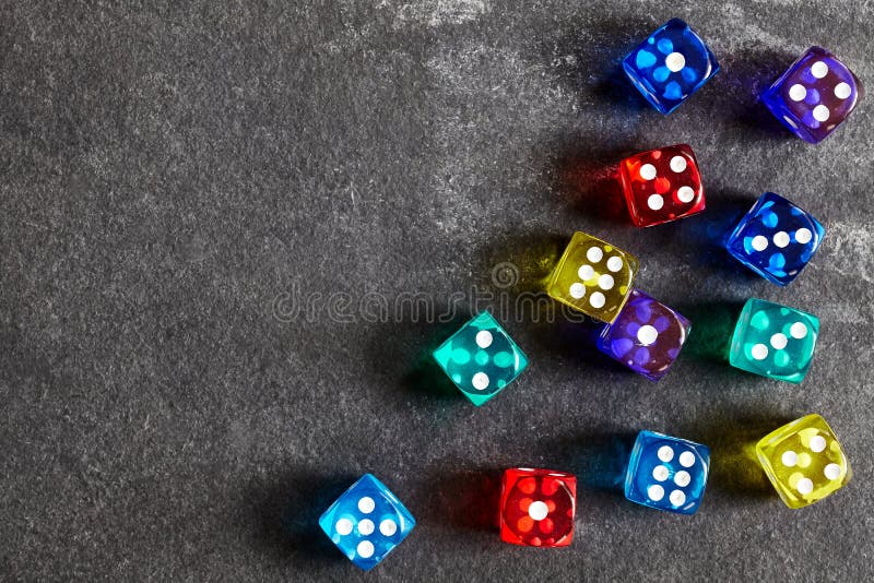 Colorful dice stock photo. Image of competition, game - 30750602