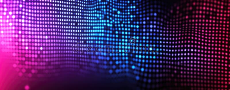 Colorful Digital Abstract Background in Vivid Hues Stock Illustration ...