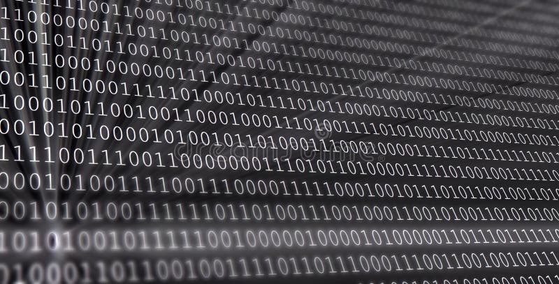 Colorful Digital Binary Data Digits and Streaming Binary Code ... Colorful Digital Binary Data Digits and Streaming Binary Code ...
