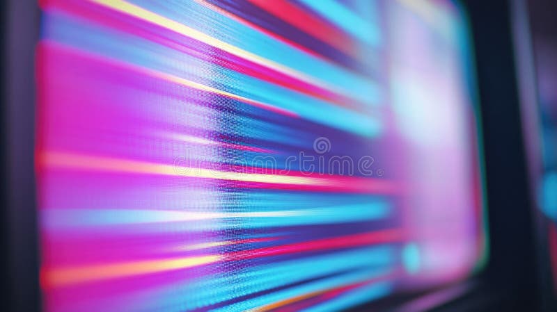Colorful Digital Display stock image. Image of lights - 366424927