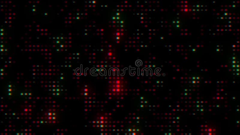 Colorful Digital Glitch Animation Loop Stock Video - Video of attract ...