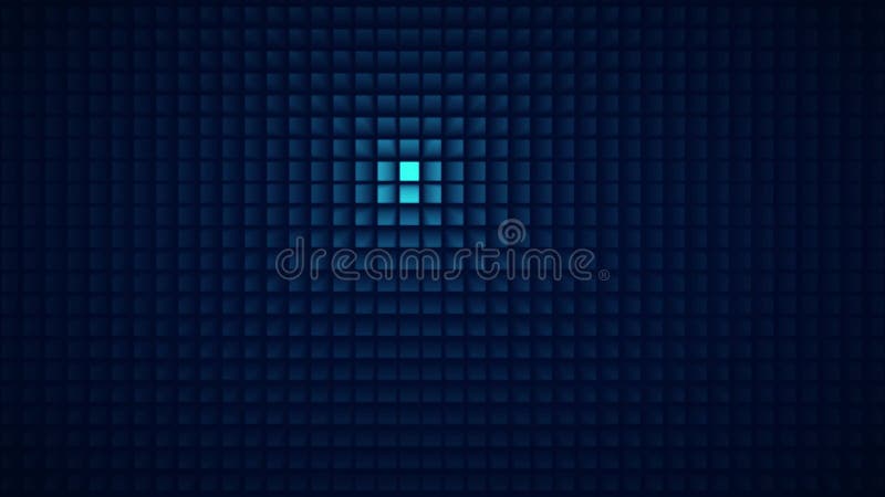 Colorful Digital Grid Squares Loop Background, Abstract Digital Data Technology Grid Background ...