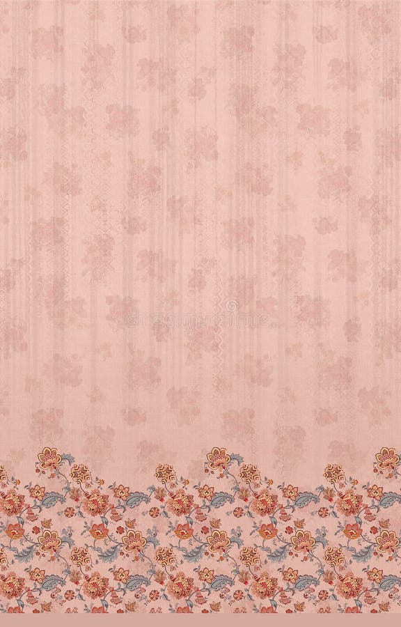 Colorful Digital Textile, Ready To Print Design for Digital Fabric ...