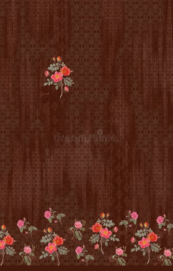 Colorful Digital Textile Ready To Print Design for Digital Fabric ...