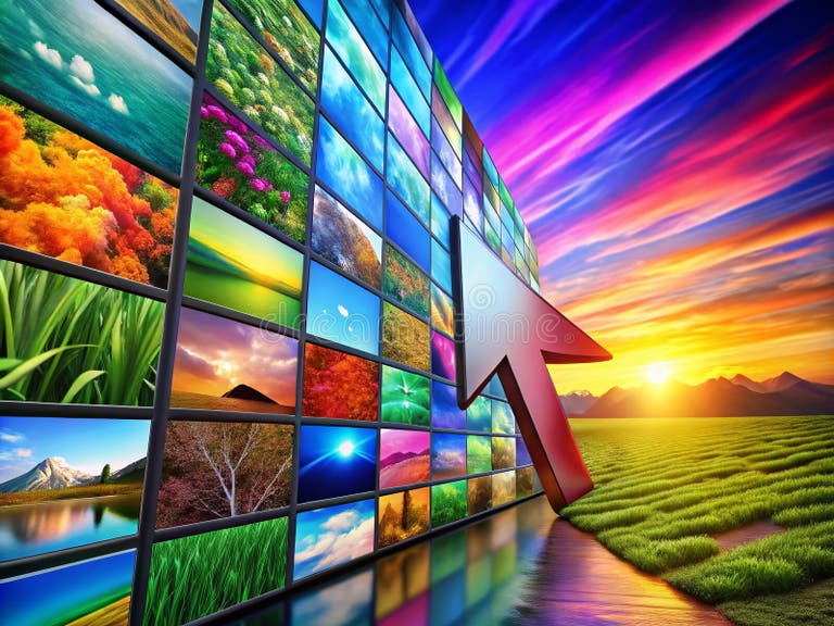 Colorful Digital Workspace Intuitive User Interface and Interactive ...