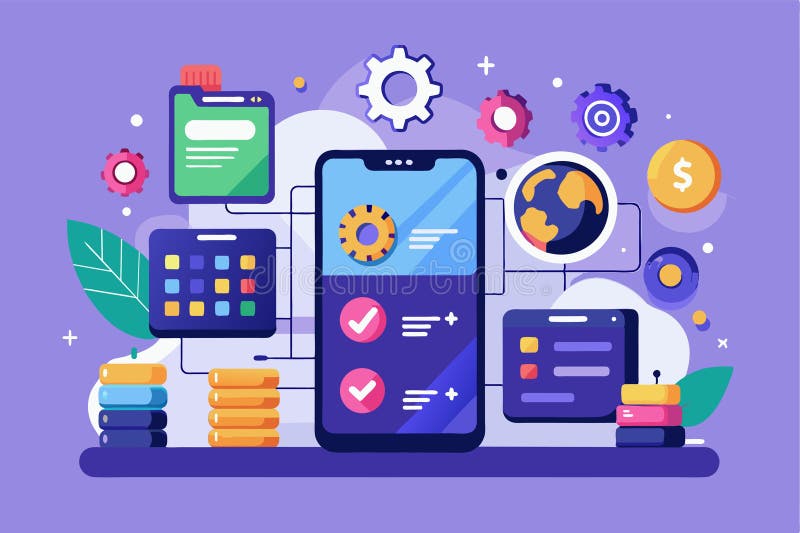 Customizable App Installation Stock Illustrations – 53 Customizable App Installation Stock ...