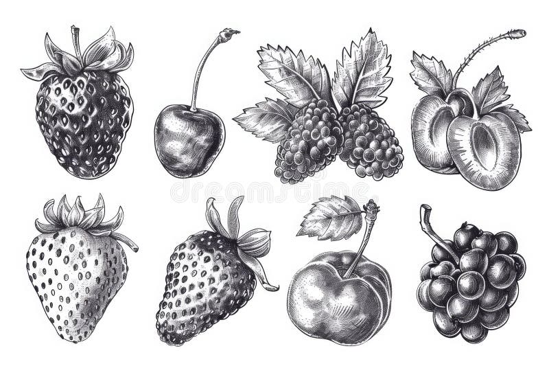 Colorful Display of Various Fruit Types on a Table or Counter Stock ...