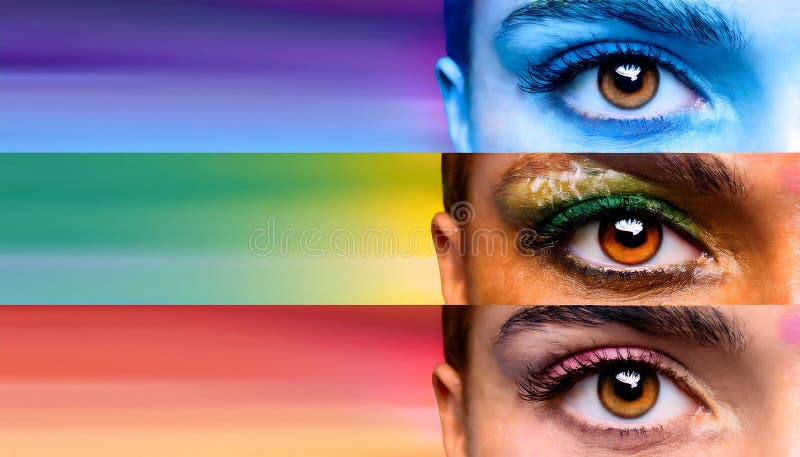 Colorful Diversity of Human Eyes Reflecting Multicultural ...
