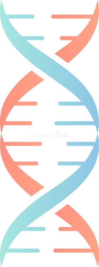 Colorful DNA Double Helix Rotating, Representing Genetic Code, Genome ...