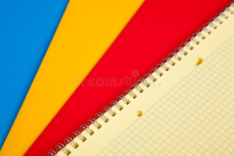 Colorful document files stock image. Image of organization - 186249095