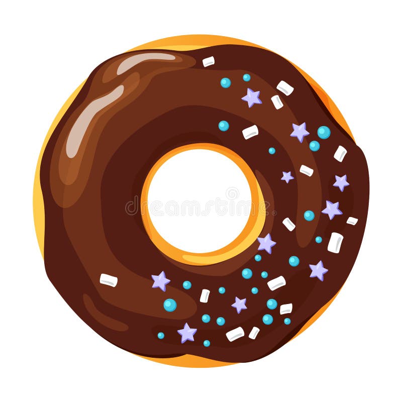 Colorful Pie and Donut Charts. Circle Chart, Circle Sections and Round ...