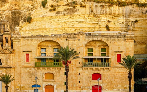 Colorful Doors and Windows in Valletta Malta Stock Image - Image of ...