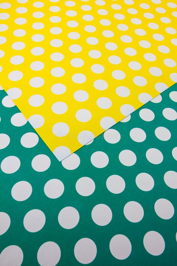 Colorful dot craft paper stock photo. Image of polkadot - 52673790