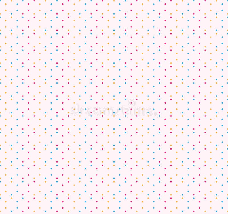 Colorful Dot Pattern Design. Vector Stock Vector - Illustration of ...