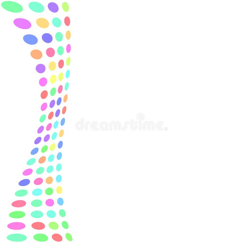 Colorful Dots Abstract Background Stock Illustration - Illustration of ...