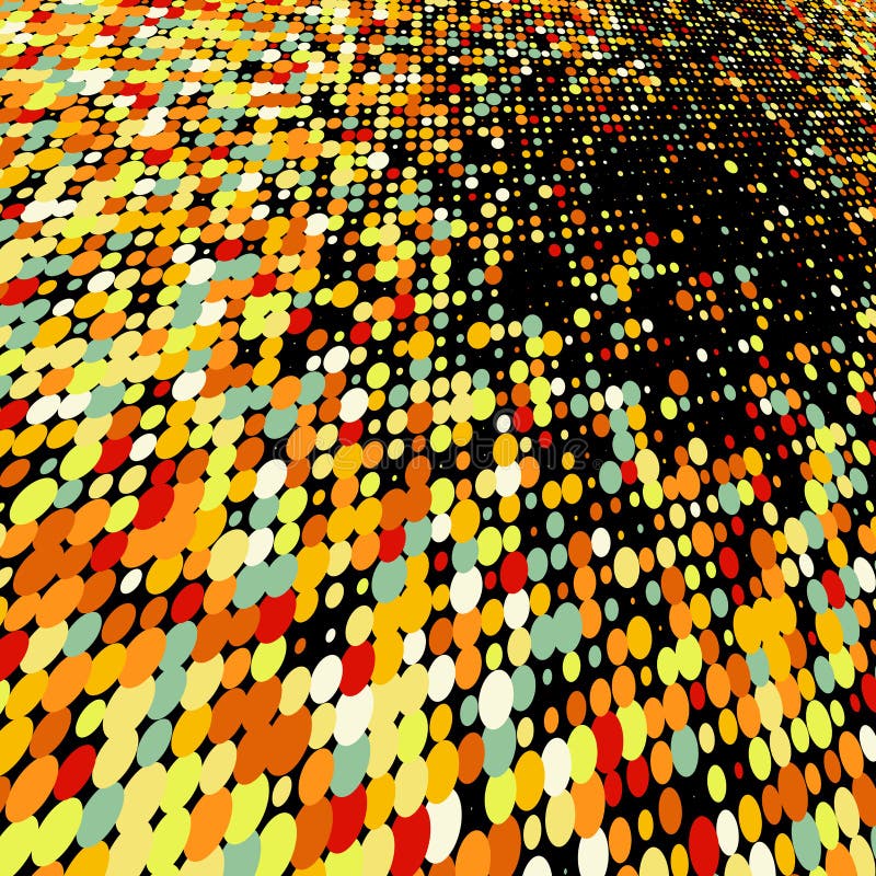 Colorful Dots Abstract Background. EPS 8 Stock Vector - Illustration of ...