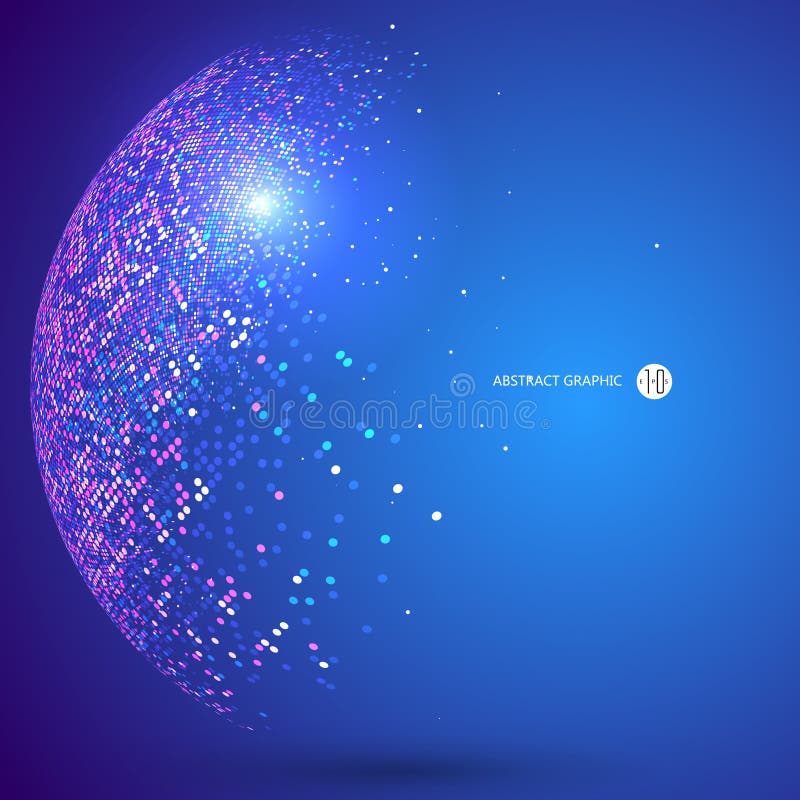 Colorful Dots Pattern for Background Abstract Stock Illustration ...