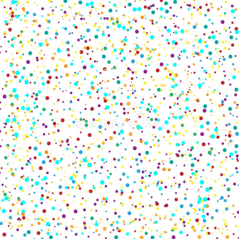 Colourful Round Confetti Background Stock Illustrations – 383 Colourful ...