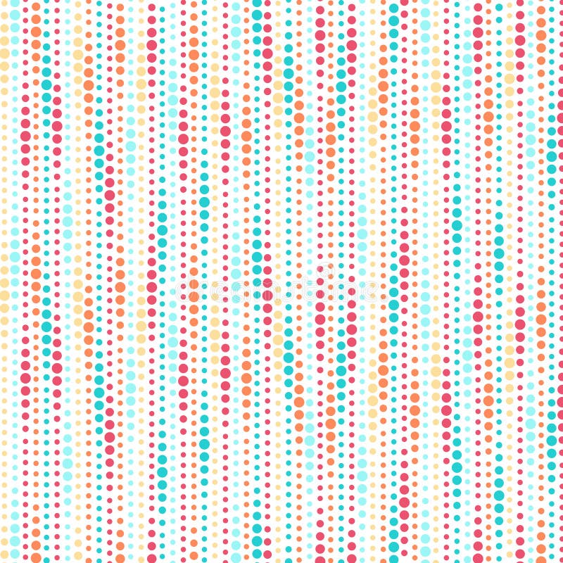 Colorful Dots Pattern Background Stock Vector - Illustration of green ...