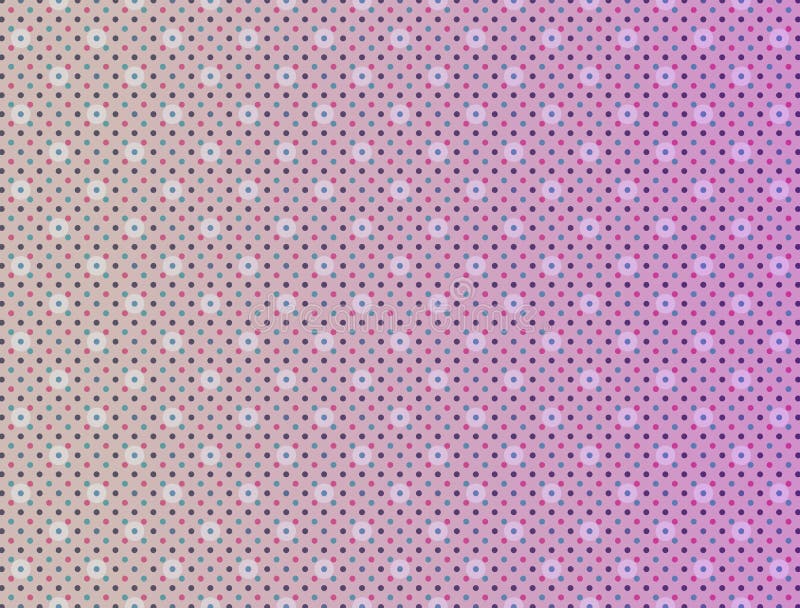 Colorful Dots Pattern with Gradient, Soft Focus Abstract Background Use ...