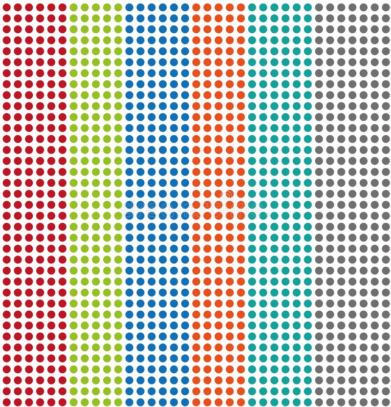 Colorful dots pattern stock vector. Illustration of pattern - 79821963