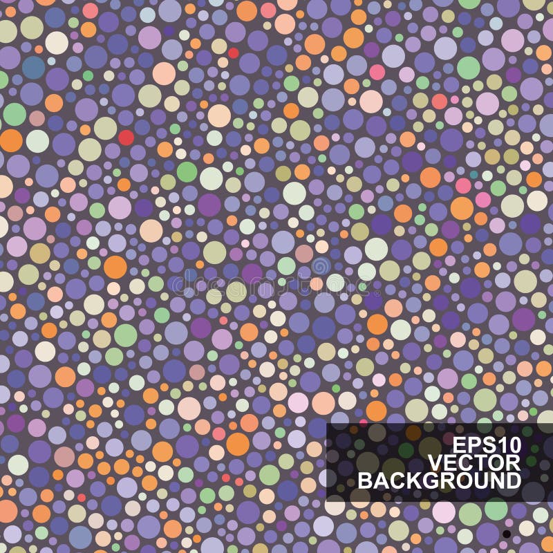 Colorful Dotted Abstract Background Stock Vector - Illustration of ...