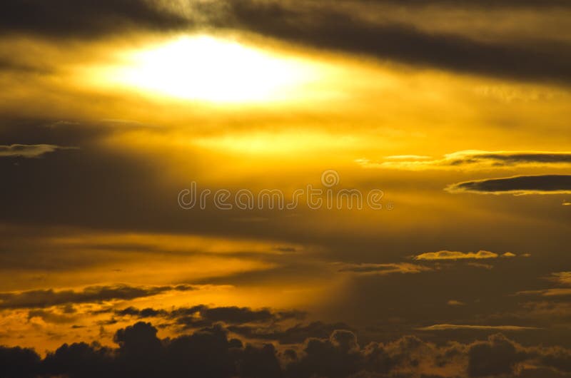 Colorful Dramatic Sky with Cloud at Sunset.beautiful Sky with Clouds ...
