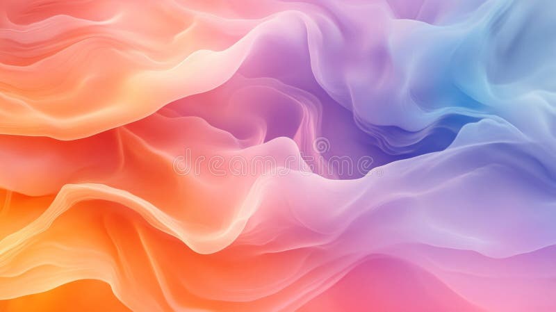 Colorful Draped Fabric Texture Background Stock Illustration ...