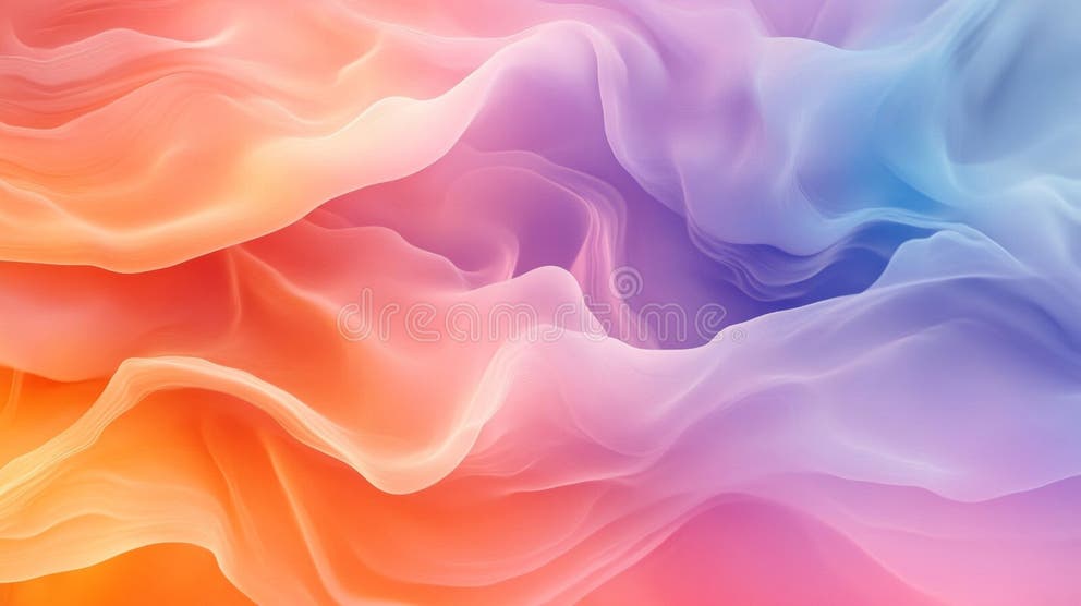 Colorful Draped Fabric Texture Background Stock Illustration ...