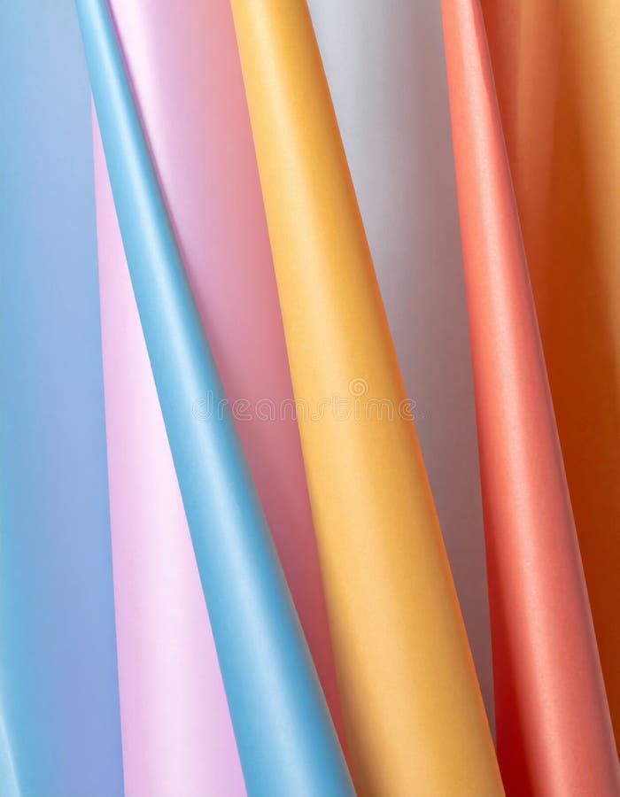 Colorful Draped Fabric Texture Background Stock Illustration ...