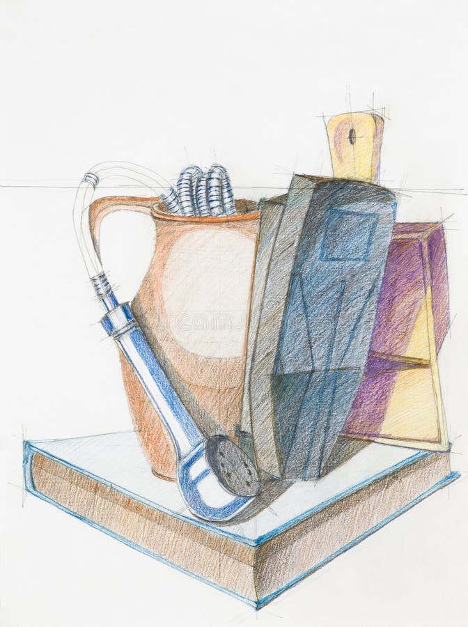 Colorful drawing stock illustration. Illustration of designing - 42979747