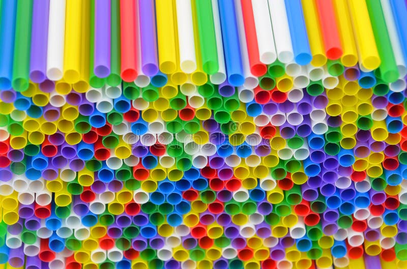 Colorful drinking straws stock photo. Image of abstract - 118319734