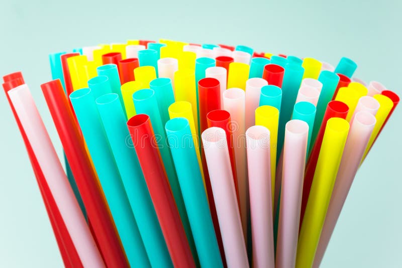 Texture of drinking straws stock photo. Image of green - 31929772