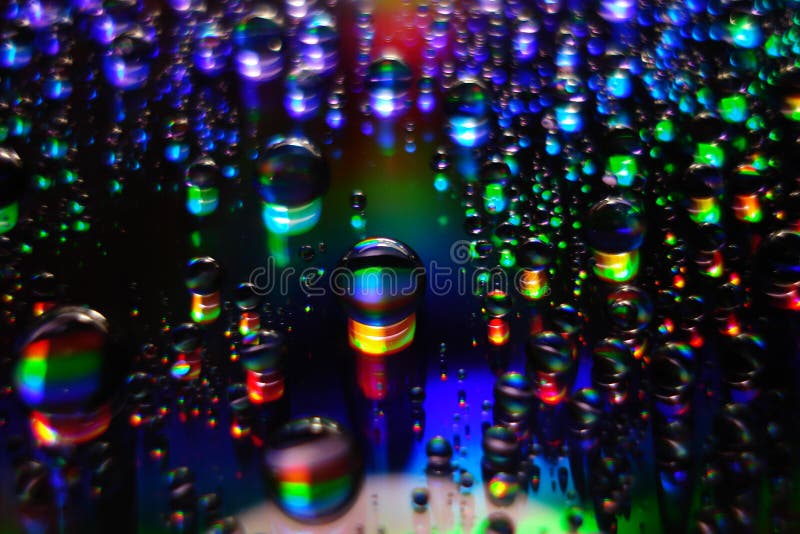Colorful drops stock image. Image of water, drops, looming - 41200549