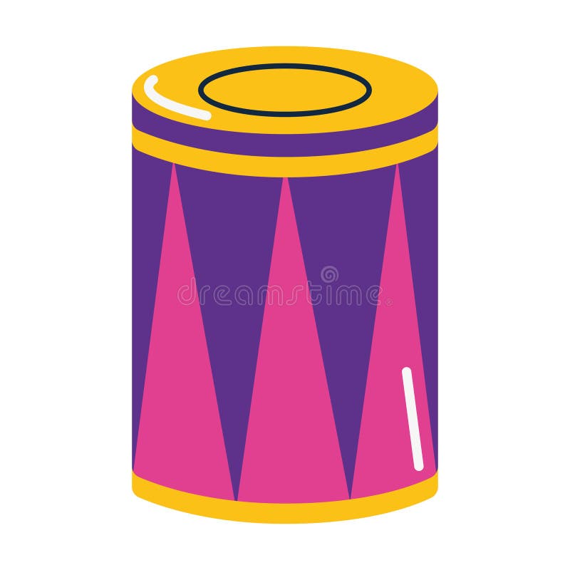 Colorful Drum Set with Paint Splattered on it. Generative AI Stock ...