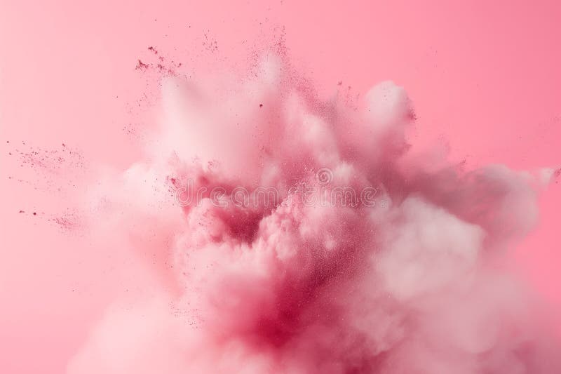 Colorful Dust Explosion Background Stock Image - Image of hues ...