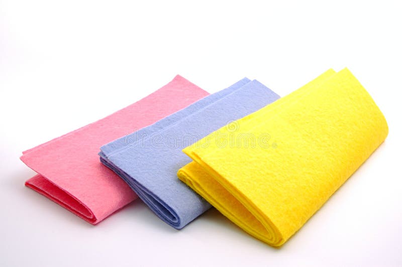 Colorful dusters stock photo. Image of lavatory, helpful - 3780380