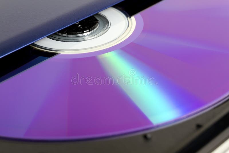 Colorful DVD driver device stock photo. Image of information - 20704006