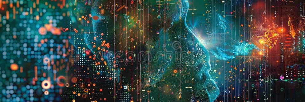 A Colorful and Dynamic Abstract Visualization Representing Big Data, Information Streams, and ...