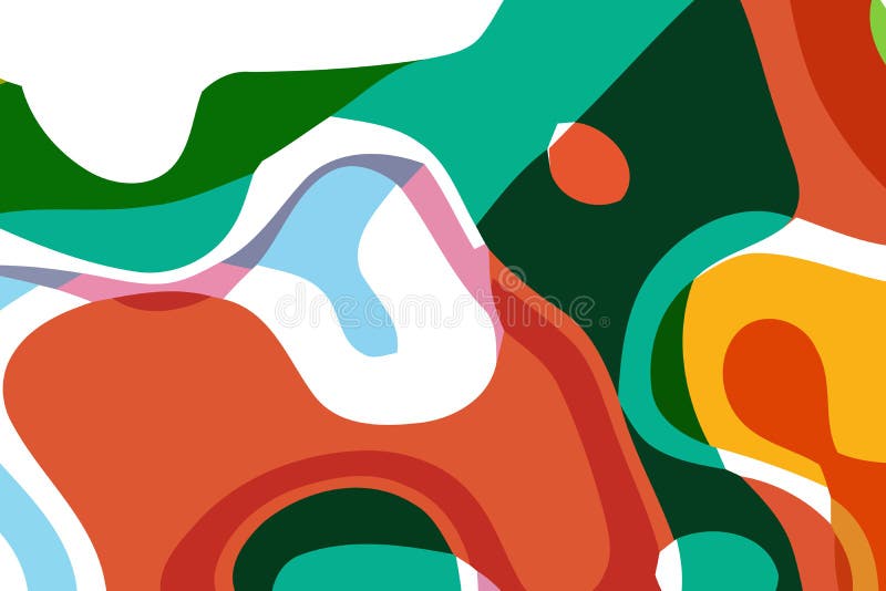 Colorful Dynamic Background. Abstract Vector.Digital Curve Design Stock ...