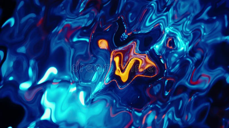 Colorful and Dynamic Liquid Marble Texture in Abstract Fluid Art ...